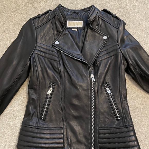MICHAEL Michael Kors | Jackets & Coats | Michael Kors Leather Jacket ...